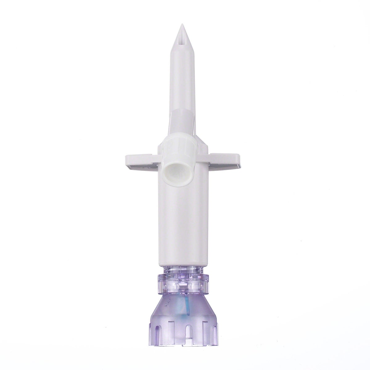 Standard Spike Dispensing Pin with SAFSITE® Valve with Luer Slip Connector