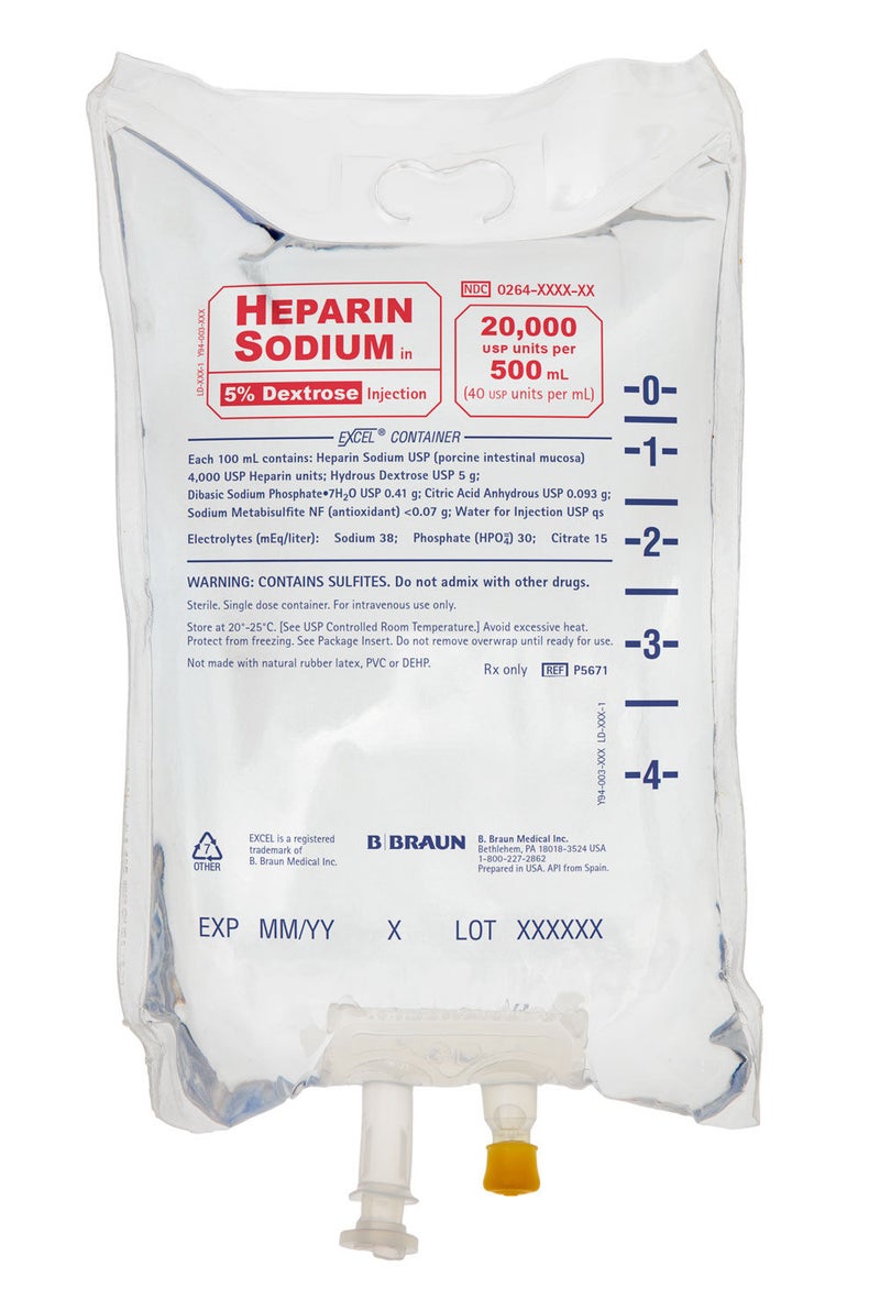 Premixed Heparin Injections