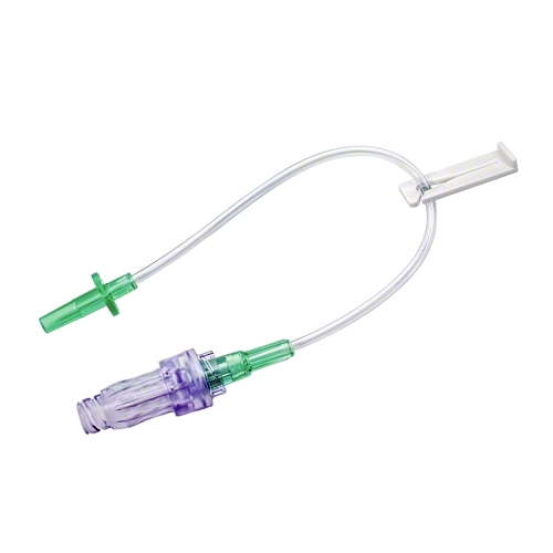 CARESITE® Needleless Connector, 8" Bonded Small Bore Extension Set