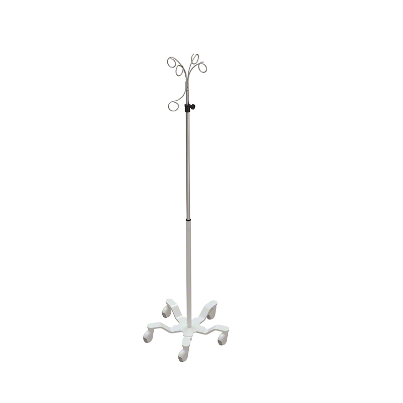 Five Leg Single Infusion Stand with Secondary Top