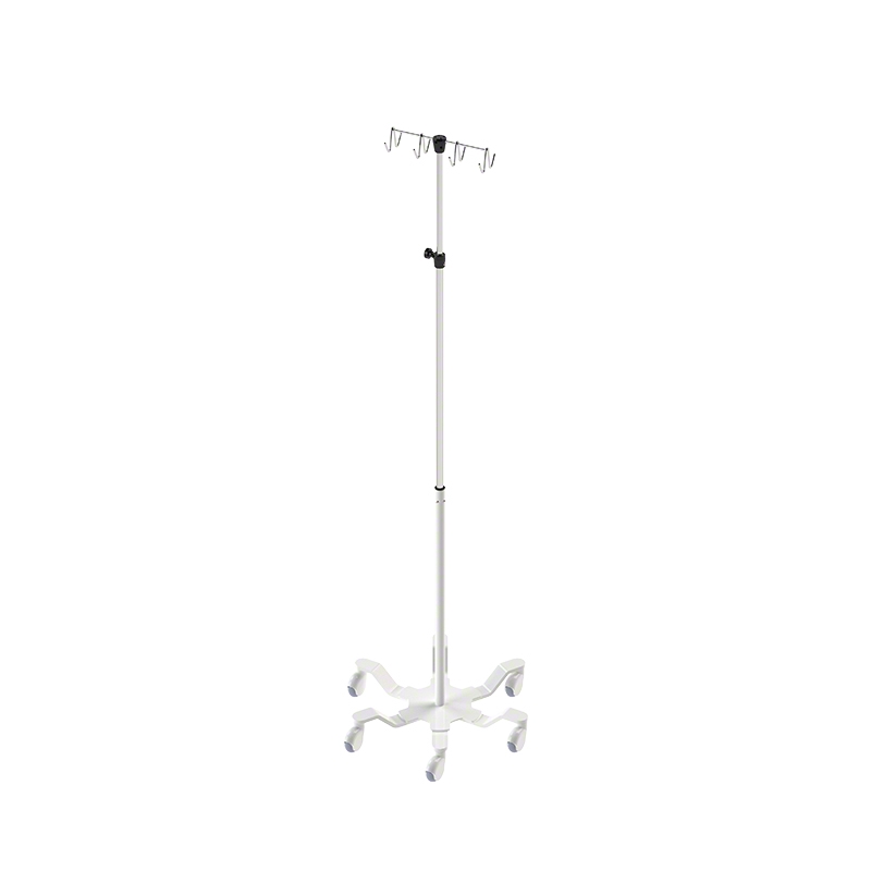 Six Leg Single Infusion Stand with Rake Top