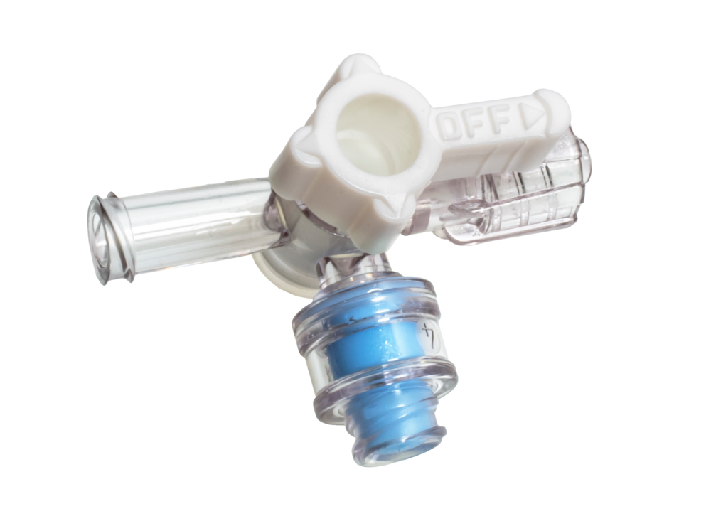 ULTRAPORT™ High-Flow 4-Way Stopcock with Single Valve Port