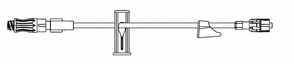CARESITE Micro 8" Standard Bore Extension Set with STEADYCare