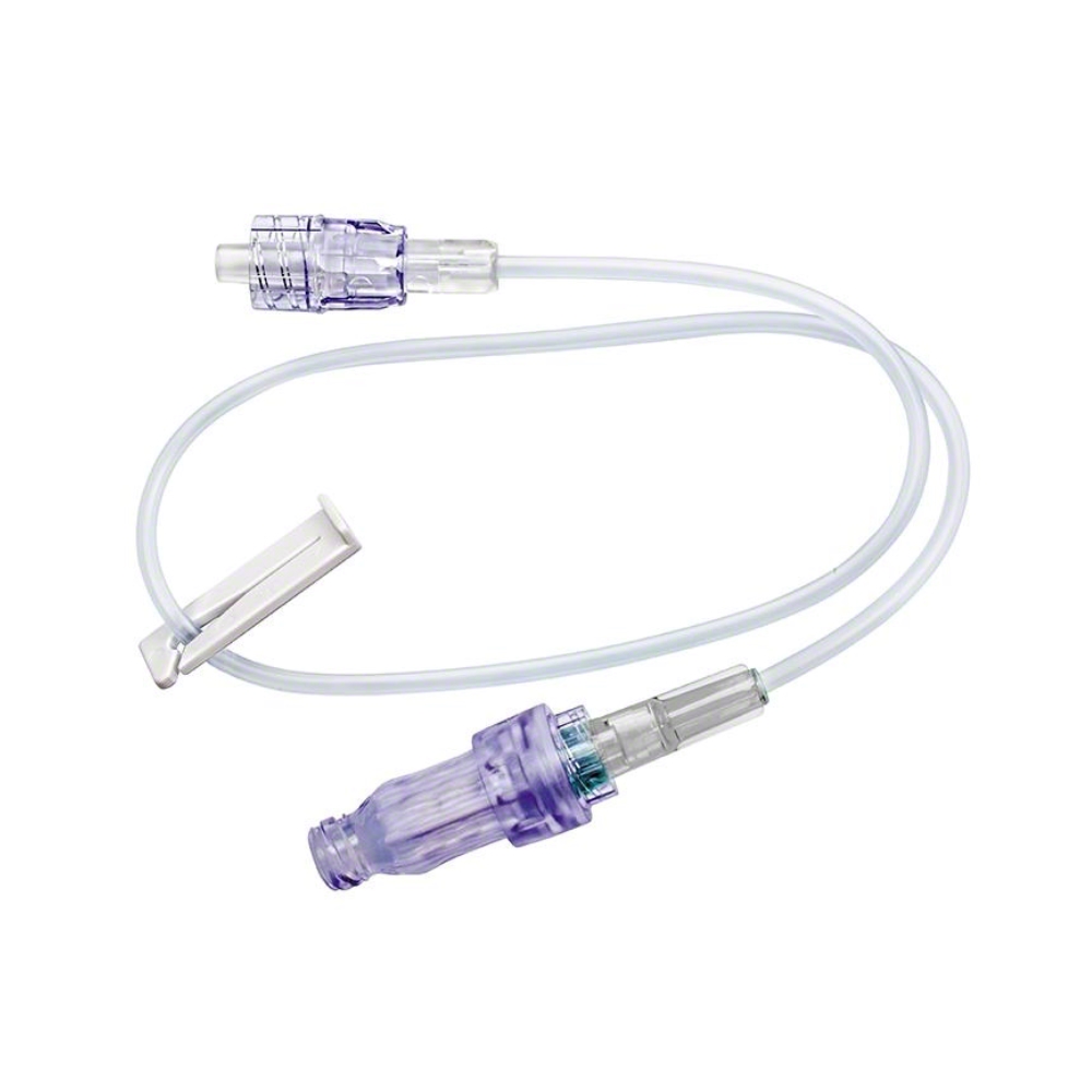 CARESITE® Needleless Connector, 14" Small Bore Extension Set