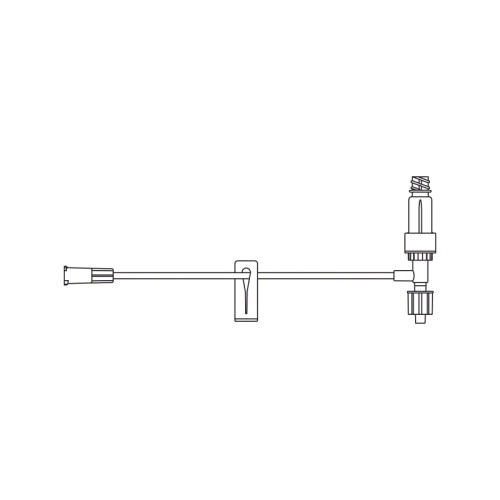 Small Bore T-port Extension Set with ULTRASITE® Valve