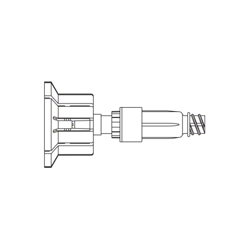 Non-Vented Vial Access Spike with ULTRASITE® Valve and Security Clips