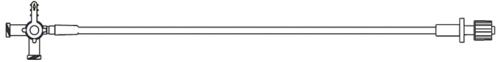 Anesthesia Extension Set with four-way stopcock