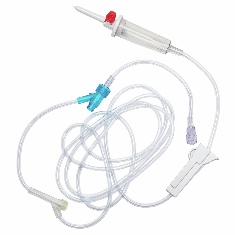 Primary Gravity IV Set with 1 SafeDAY™ Injection Sites and 1 SafeLine ...