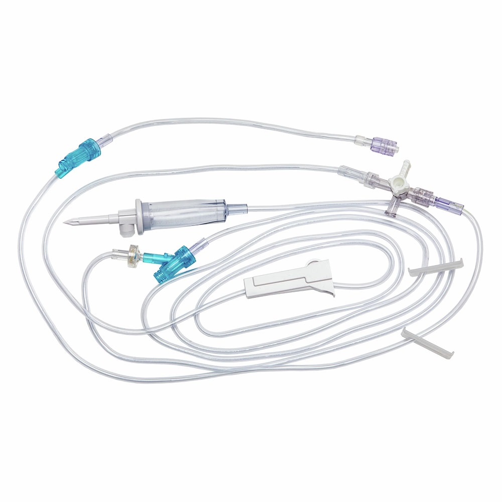 Primary Gravity IV Set with 2 SafeDAY™ Injection Sites and 1 High Flow ...