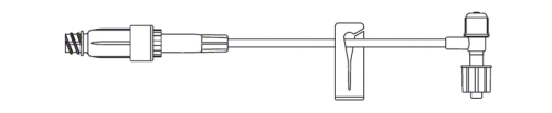 Small Bore T-port Extension Set with ULTRASITE® Valve