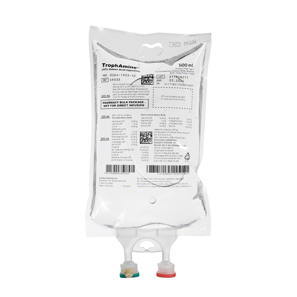 TrophAmine® in a Flexible Container, 500 mL