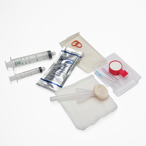 Single Shot Nerve Block Support Tray (Kit) with Ultrasound Transducer ...