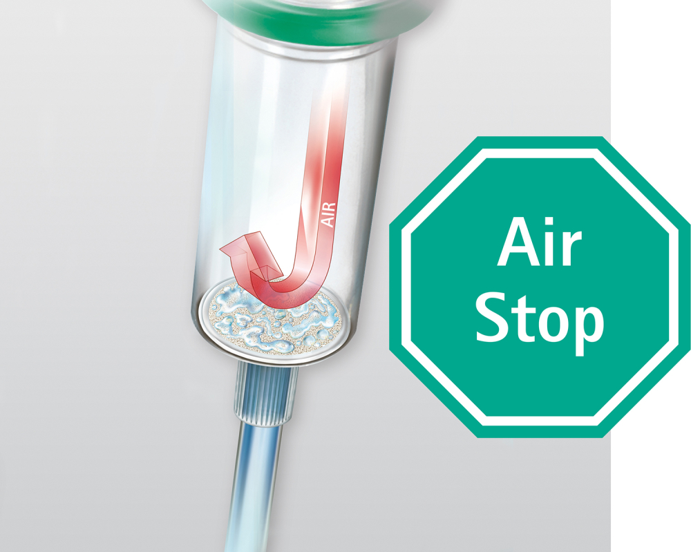 CARESAFE™ IV Administration Set Available With AirStop